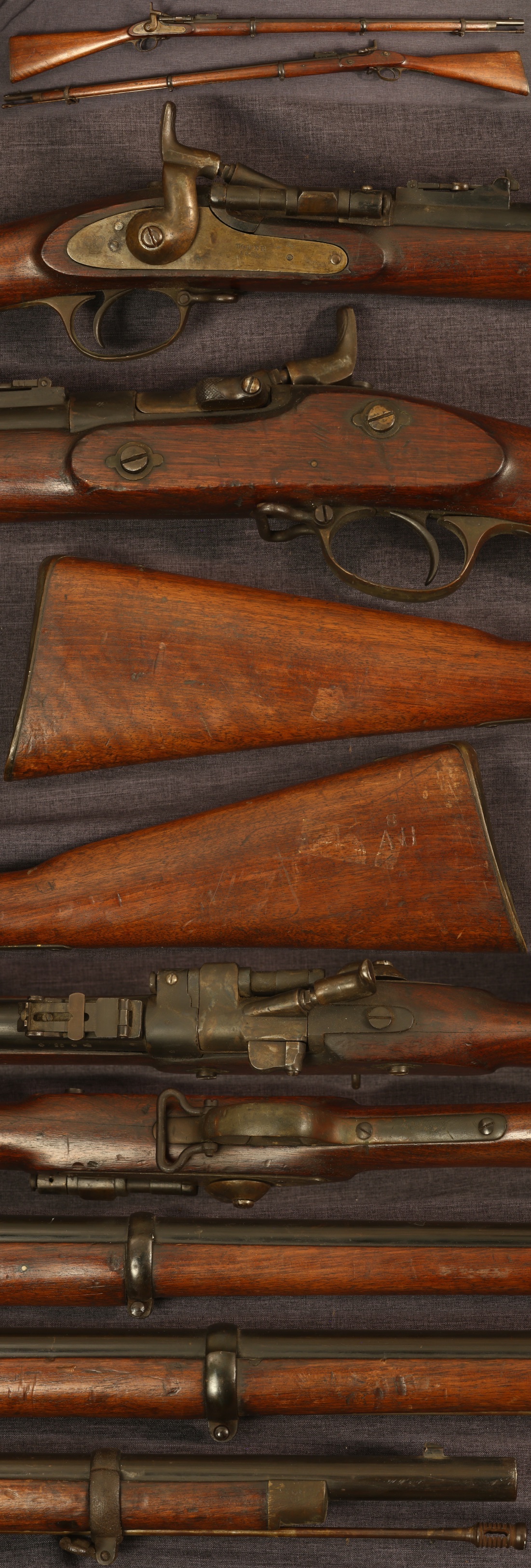 gundersonmilitaria.com - British P1853/66 Snider-Enfield 3-band rifle ...